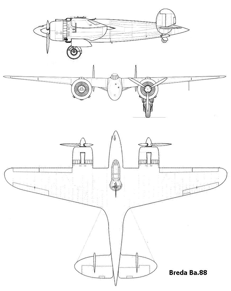从连破世界记录到史上最差—意大利布雷达Ba.88双发重型战斗/轰炸机_凤凰网