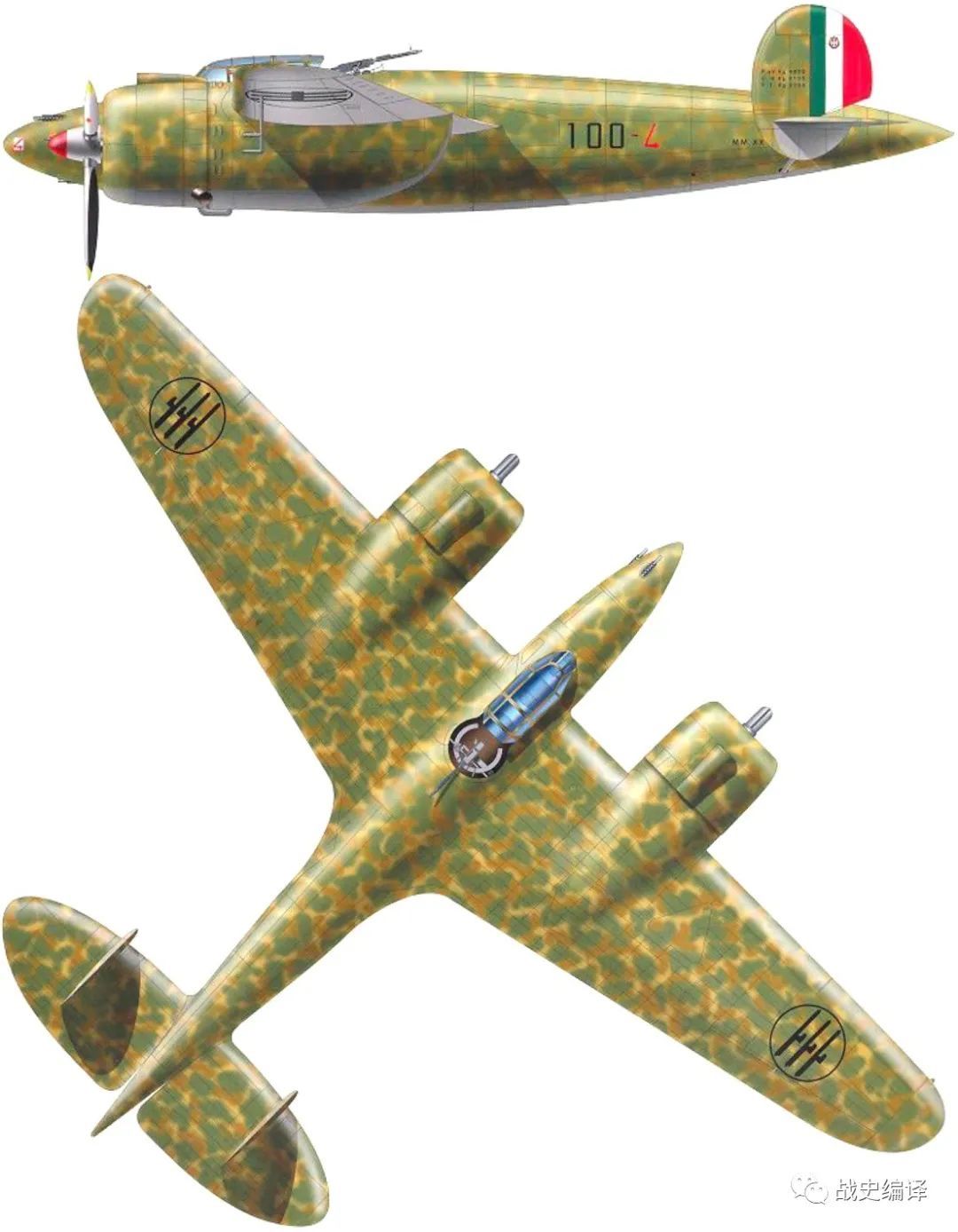 从连破世界记录到史上最差—意大利布雷达Ba.88双发重型战斗/轰炸机_凤凰网