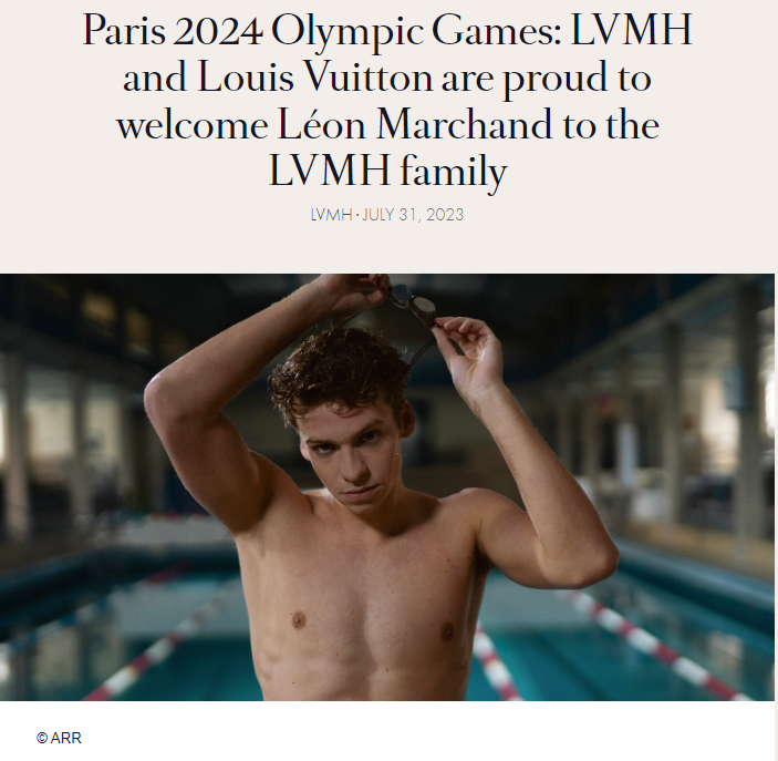 LV赛服、尚美奖牌、轩尼诗酒水……2024巴黎奥运会将成为“史上最奢华奥运会”？_凤凰网