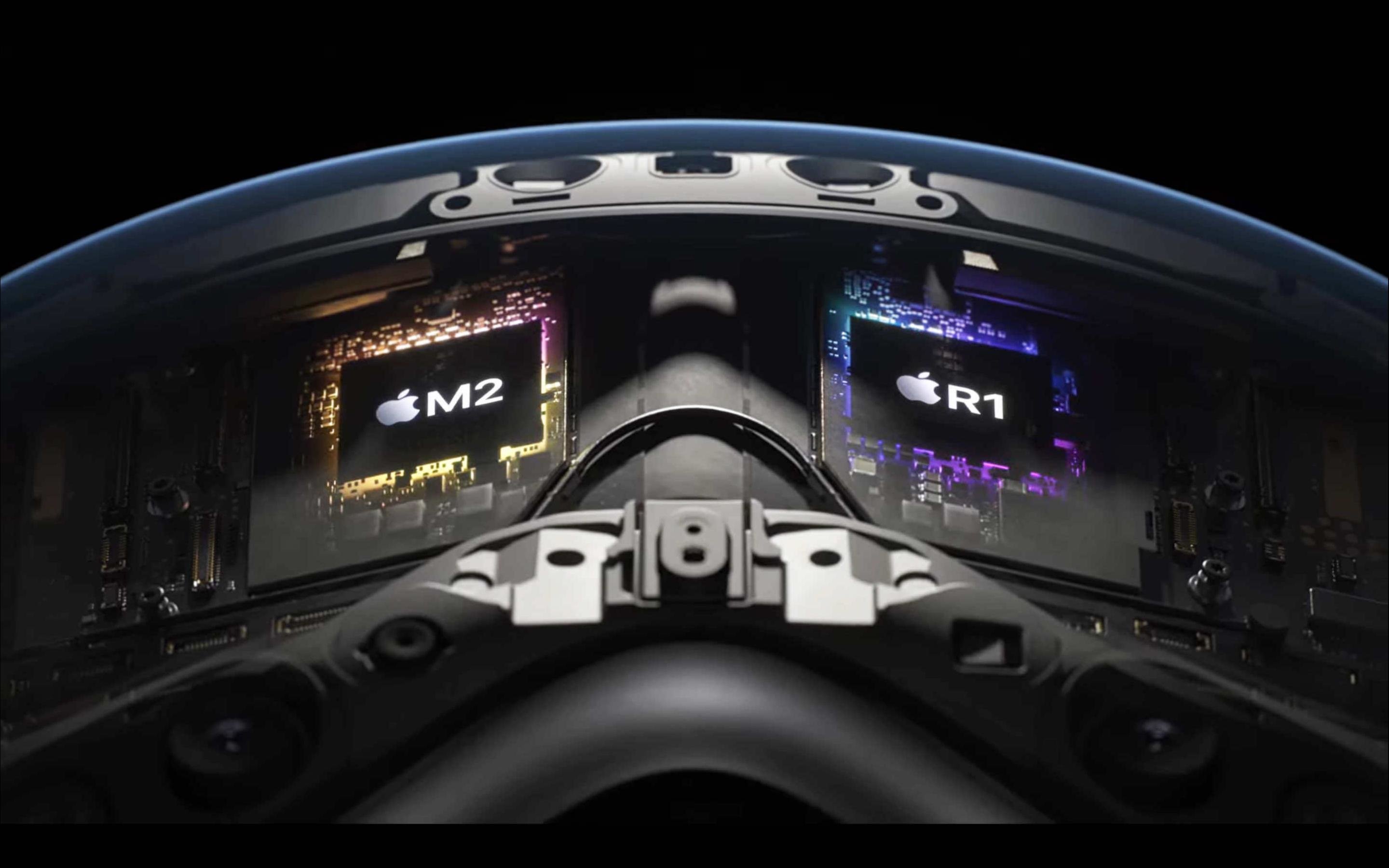 解析苹果Vision Pro芯片：M2负责运算R1做定位传输 缺点是发热、耗电又贵_凤凰网