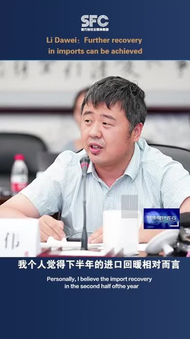 Li Dawei：Further recovery in imports can be achieved_凤凰网视频_凤凰网