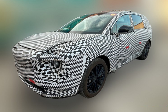 或为纯电大型SUV 昊铂AH8谍照曝光_凤凰网