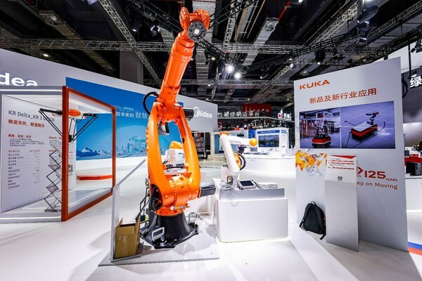 库卡携全新数智产品精彩亮相2023工博会