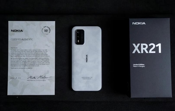 诺基亚XR21限量版首亮相：每部都有独立编号_凤凰网