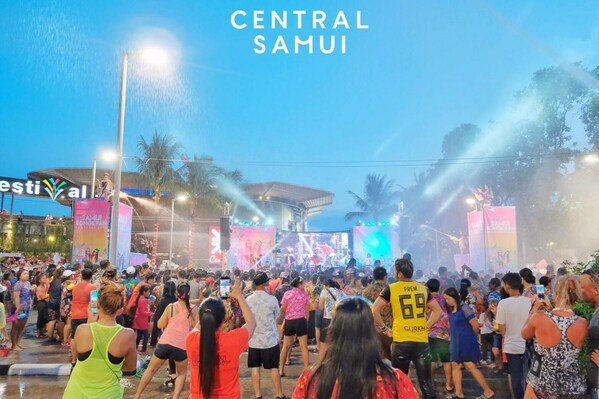 Central Samui购物中心推出宋干节免费EDM音乐与泡沫派对，不容错过_凤凰网