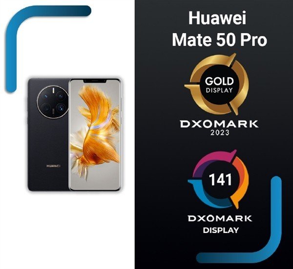 超越苹果！DXO公布华为Mate50 Pro屏幕成绩__凤凰网