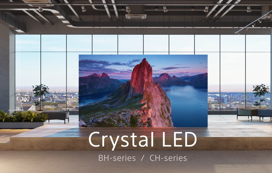 索尼推出新款Crystal LED黑彩晶BH和CH系列显示屏__凤凰网