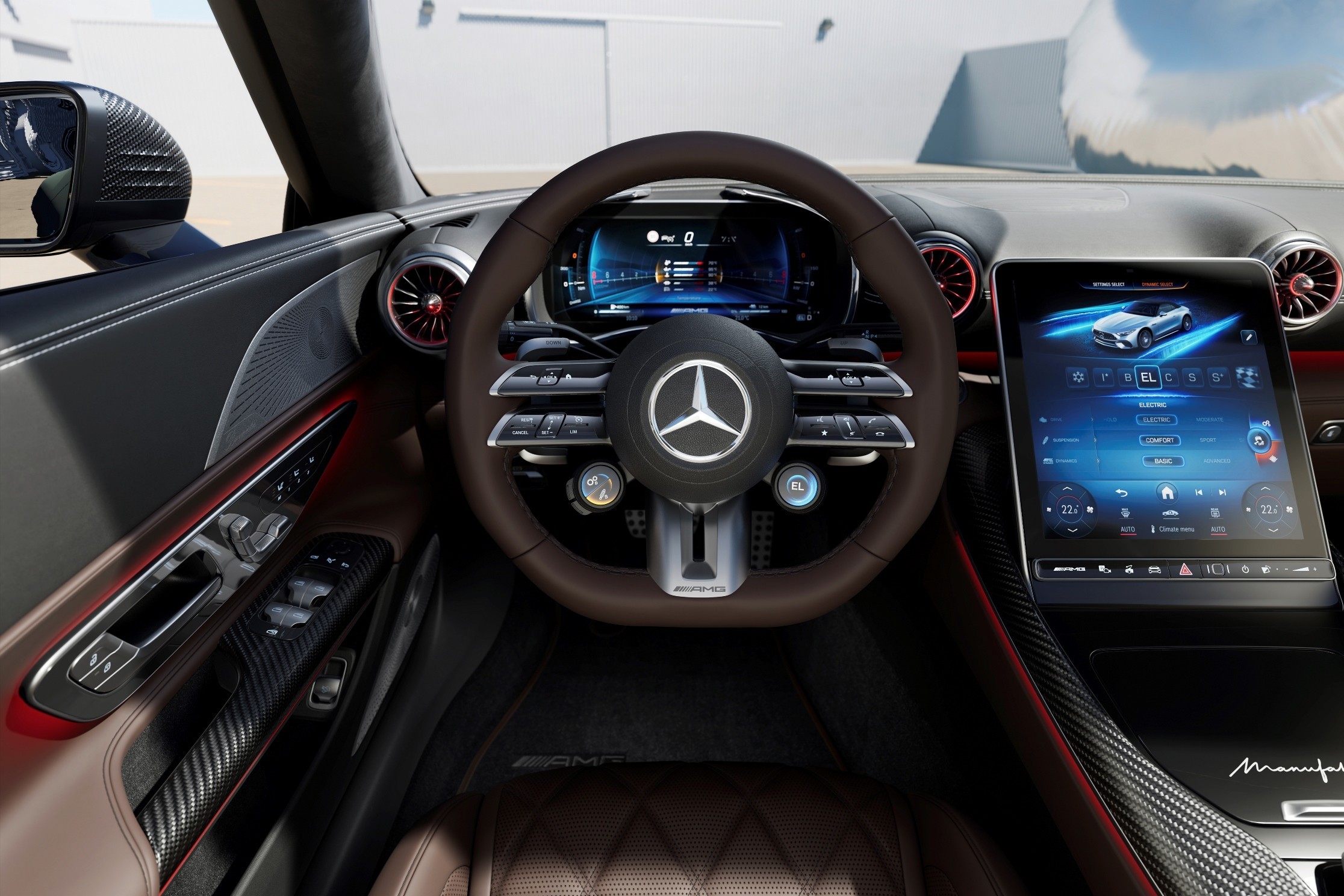 梅赛德斯-AMG SL 63 SE PERFORMANCE官图公布_凤凰网