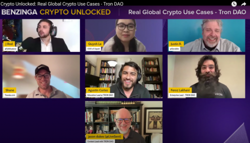 孙宇晨携波场TRON团队重磅连线Benzinga 详细阐述波场全球加密用例_凤凰网