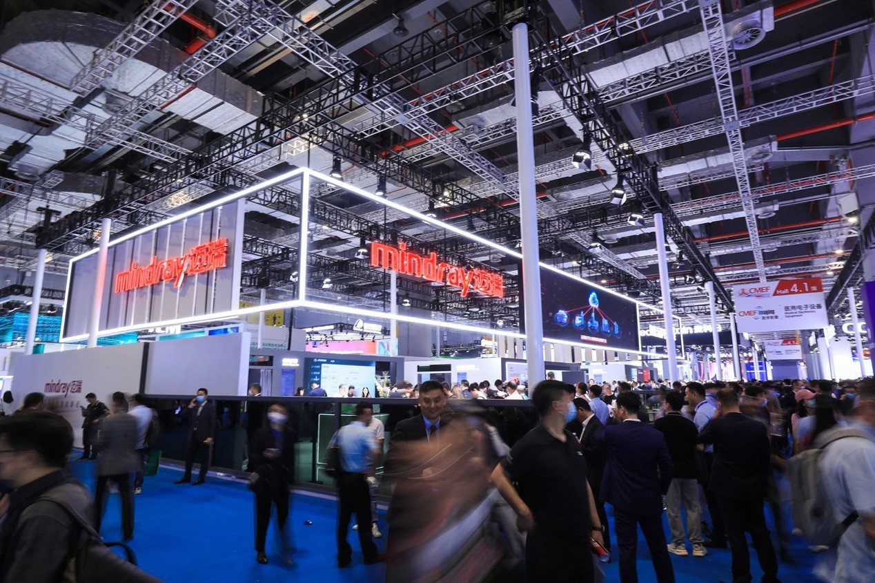 第87届CMEF盛大开幕：迈瑞医疗展出“三瑞”方案新品 引领智慧医疗未来_凤凰网商业_凤凰网