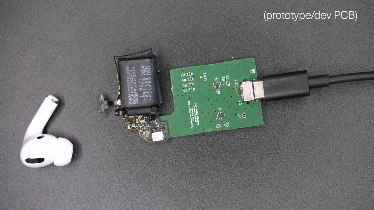 工程师改造AirPods Pro 将Lightning端口改为USB-C端口_凤凰网