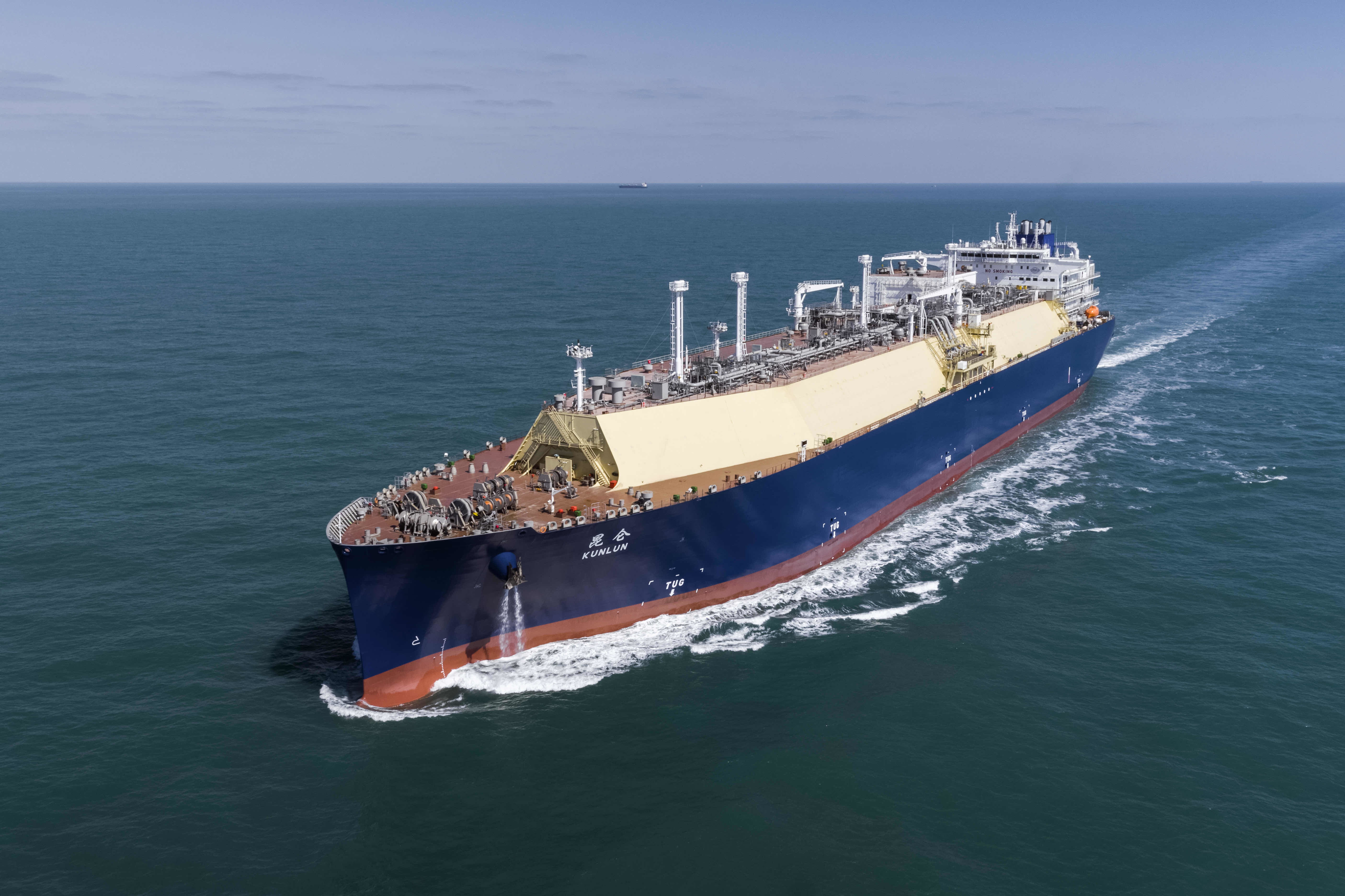 显著缩短建造周期，大型LNG船“昆仑”号提前1个月命名交付_凤凰网