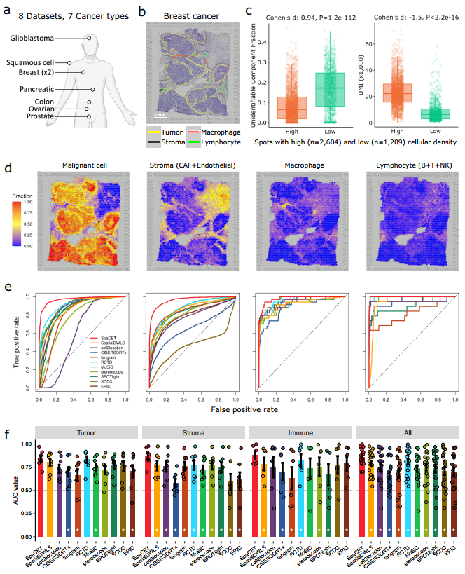 Nat Commun发表肿瘤空间转录组数据辅助分析工具——SpaCET，可准确预测细胞空间分布__凤凰网