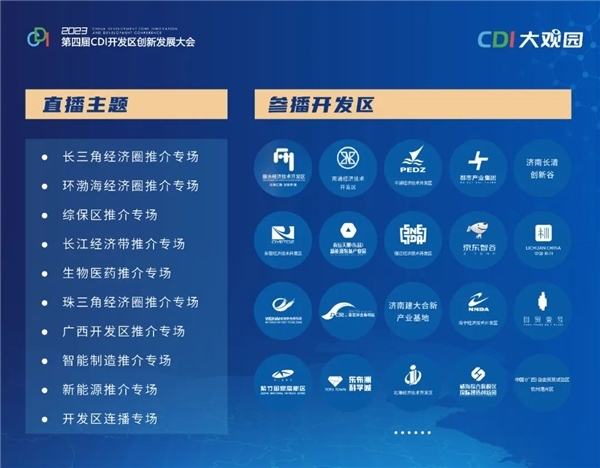 CDI大会预热 | 连播十天引10万围观，CDI中国开发区直播招商季圆满收关_凤凰网