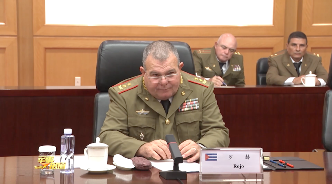 重要会见现场，中央军委副主席何卫东特别提到了这一点_凤凰网