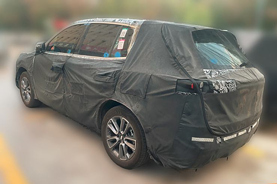 或命名银河L5 曝吉利银河全新插混SUV谍照_凤凰网汽车_凤凰网