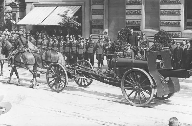 美国M1918式155毫米榴弹炮，历经两次世界大战的重炮_凤凰网
