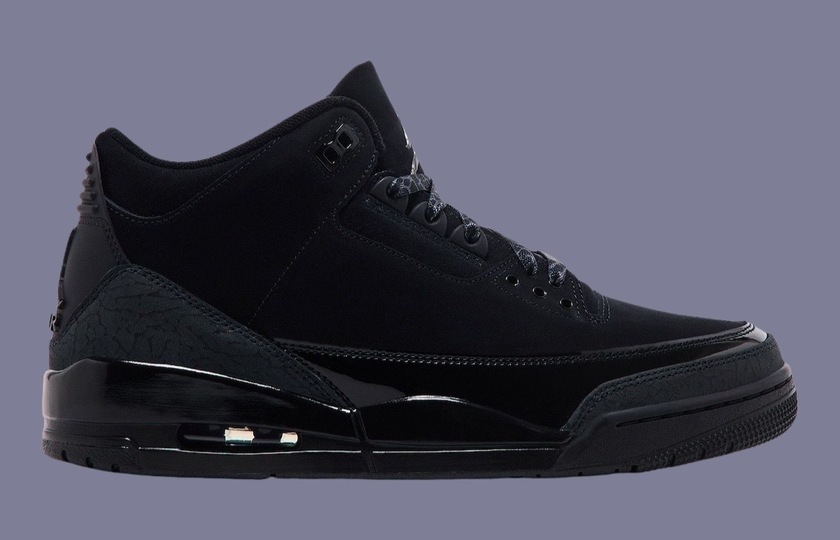 复刻 Air Jordan 3 “Black Cat” 官图曝光__凤凰网