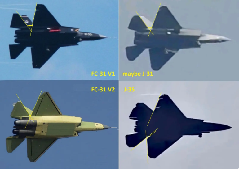 果然，在歼-35之后，空军版歼-31隐形战斗机也来了_凤凰网