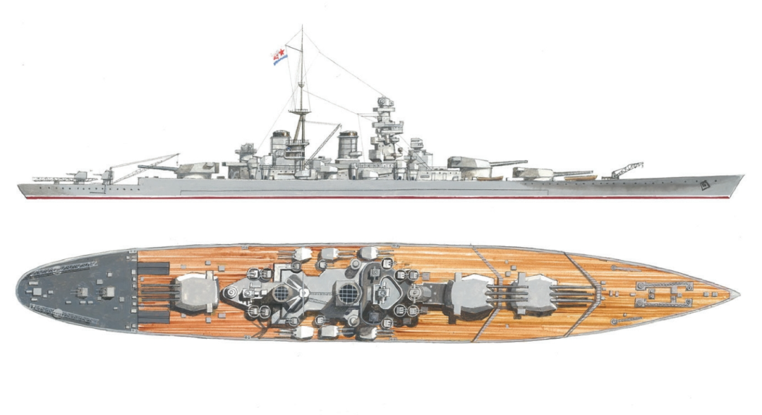 夭折的巨兽：苏联级战列舰，装备406mm主炮，仅完工20%_凤凰网