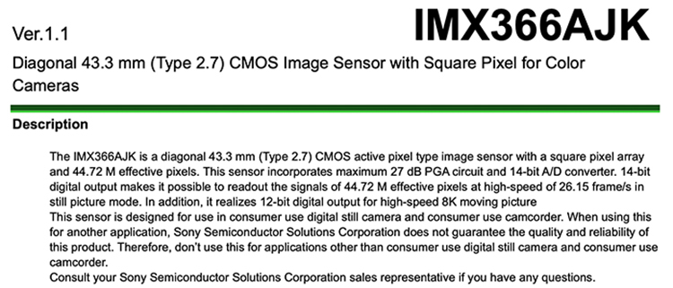 不必想念A7R3？ 索尼A7M5或配备4400万像素CMOS