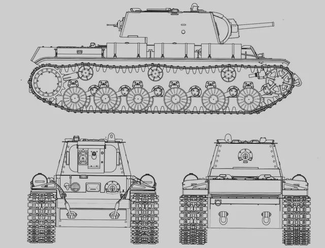 二战苏联的重型喷火坦克：KV-8和KV-8S_凤凰网历史_凤凰网