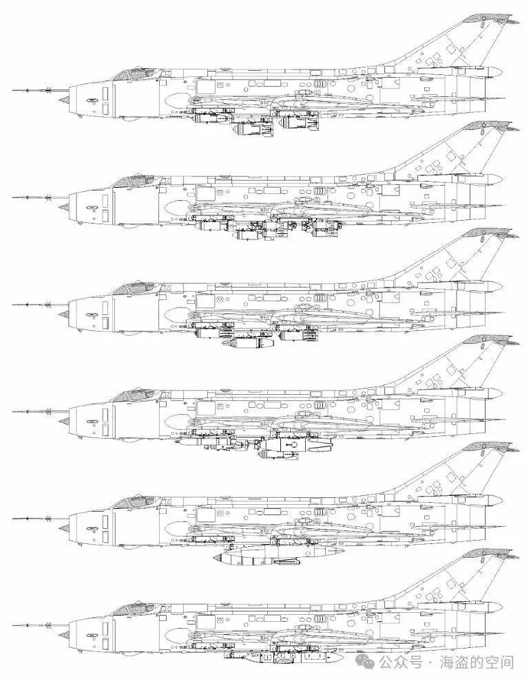 苏-17 攻击机 掠翼喷气式战斗攻击机 Su-17 Attack aircraft（轰炸机）_凤凰网