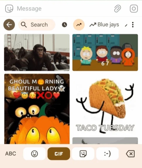 谷歌 Gboard 输入法将增“热门趋势”，解锁海量热门 GIF_凤凰网科技_凤凰网