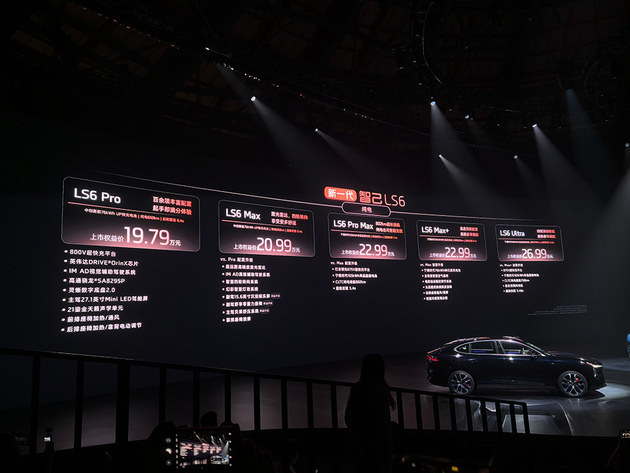 新一代智己LS6上市 19.79-26.99万元_凤凰网