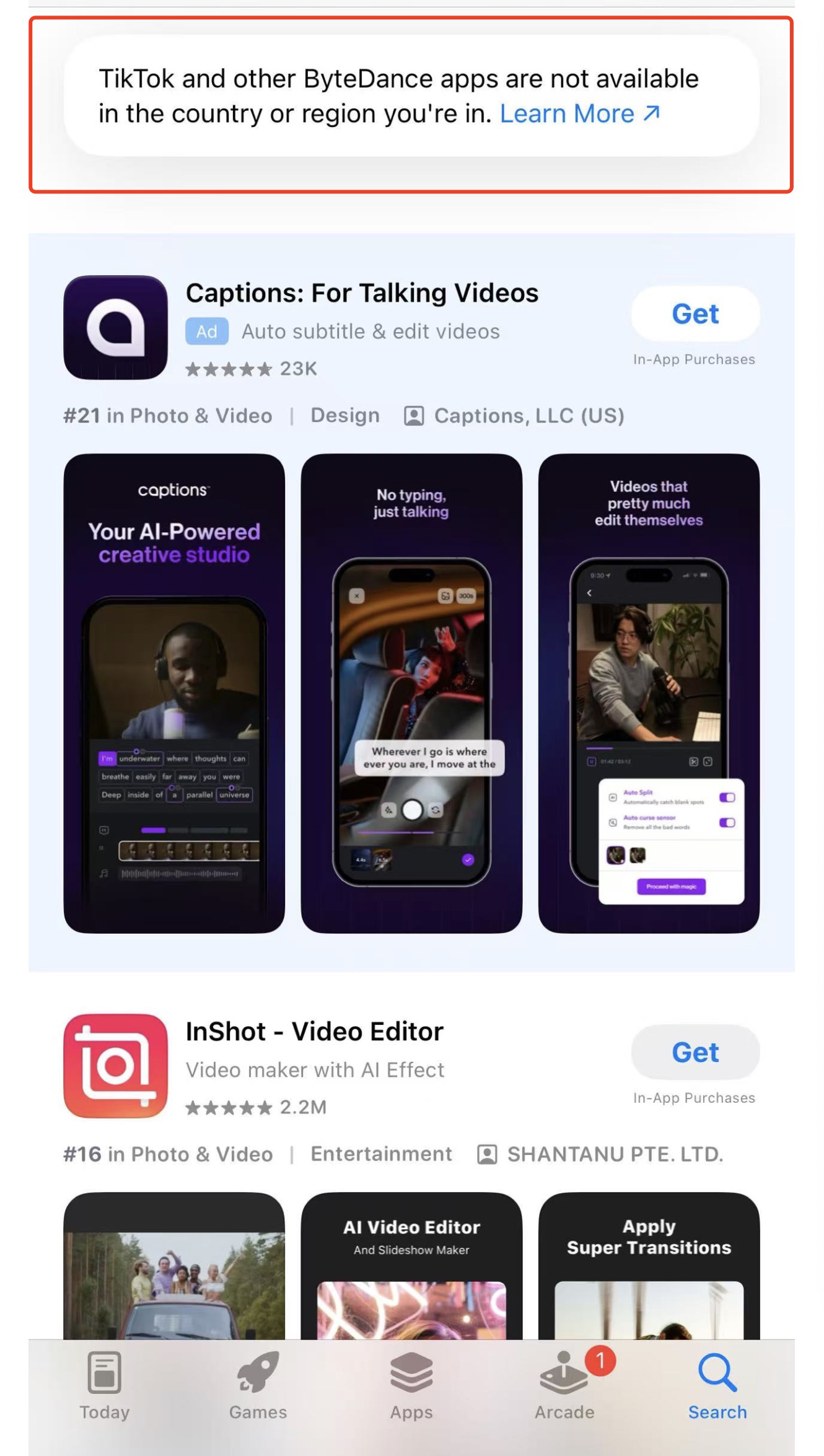 至少11款字节系应用程序已从美国苹果商店下架_凤凰网资讯_凤凰网