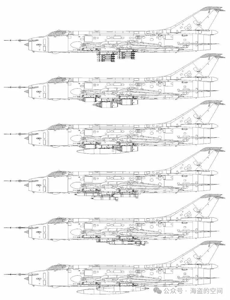 苏-17 攻击机 掠翼喷气式战斗攻击机 Su-17 Attack aircraft（轰炸机）_凤凰网