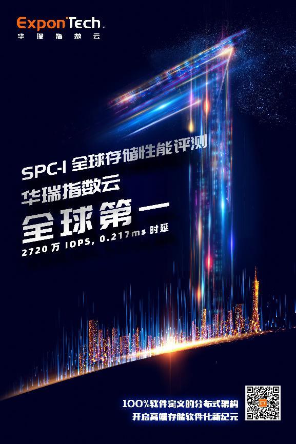 全球第一！华瑞指数云ExponTech创造SPC-1全球存储性能新世界纪录_凤凰网