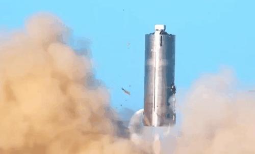 SpaceX星舰SN5完成150米低空飞行测试 _凤凰网