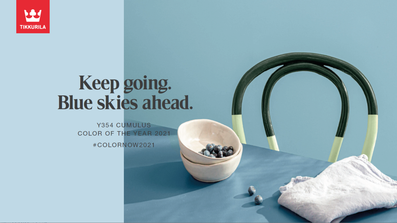 芬琳漆推出2021流行色Y354 Cumulus，以希望为始拥抱未来_凤凰网