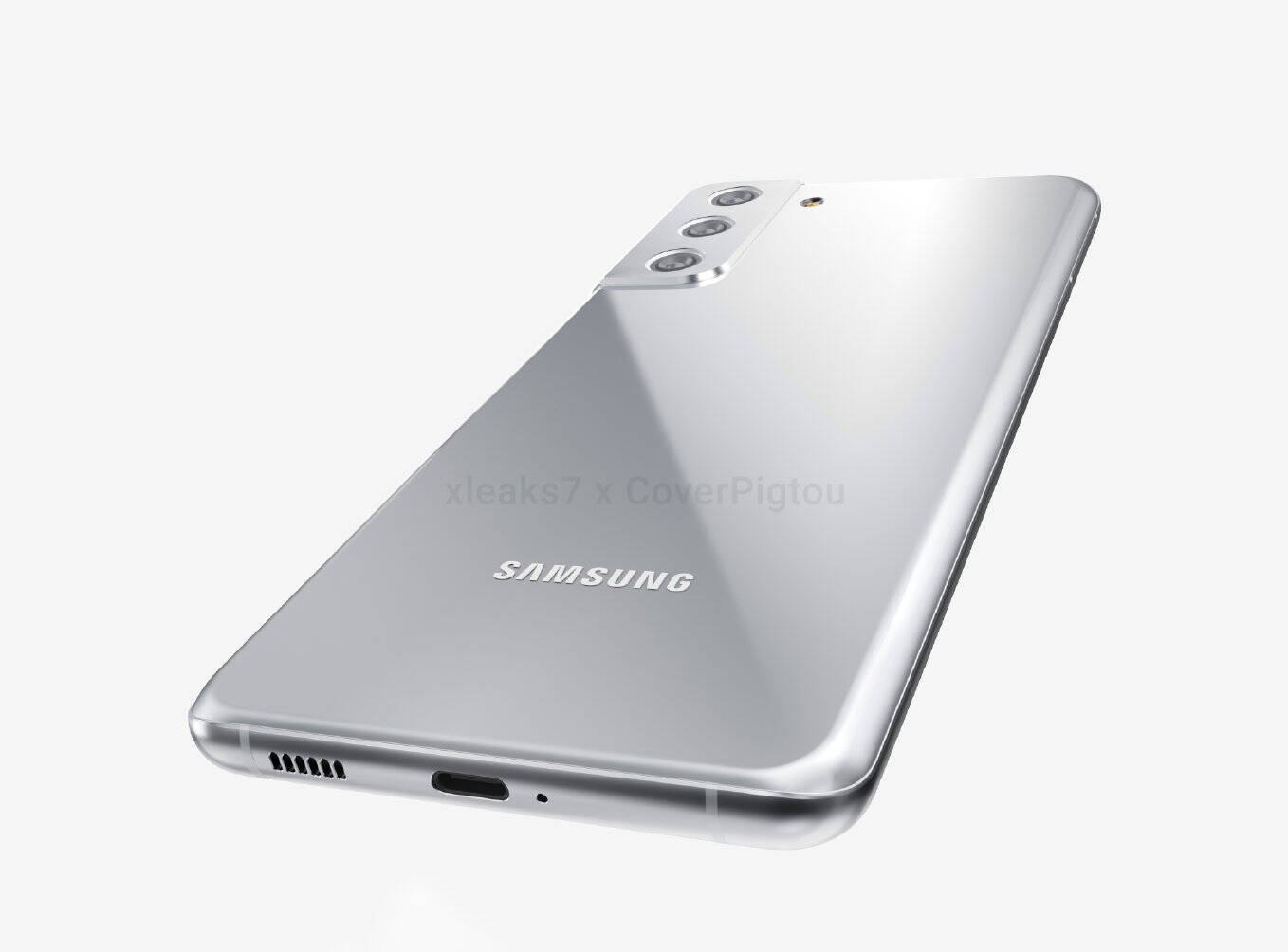 最新三星Galaxy S21+渲染图：拥有最精确的尺寸_凤凰网