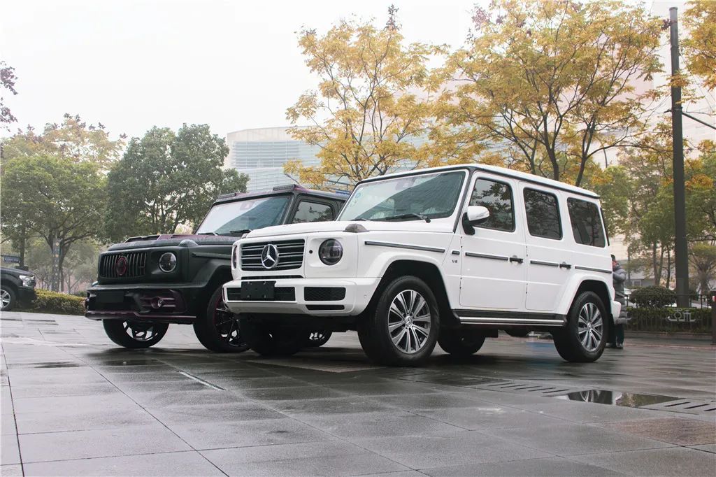 奔驰G500 VS 迈莎锐G63，外观差异对比_凤凰网汽车_凤凰网