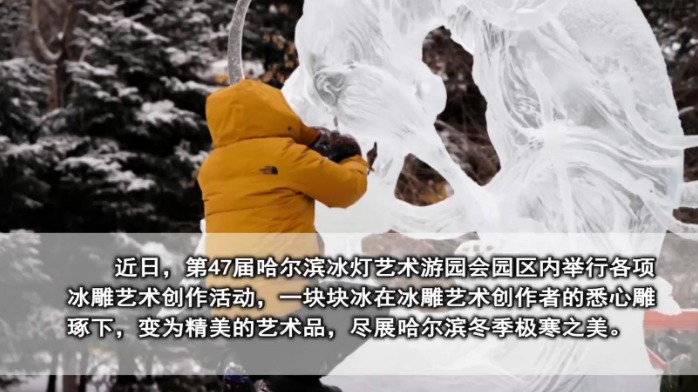 哈尔滨:冰雕尽展极寒之美 凤凰网视频 凤凰网