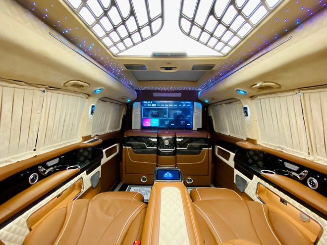 奔驰V260L改装隐藏六坐顶配报价及配置_凤凰网汽车_凤凰网