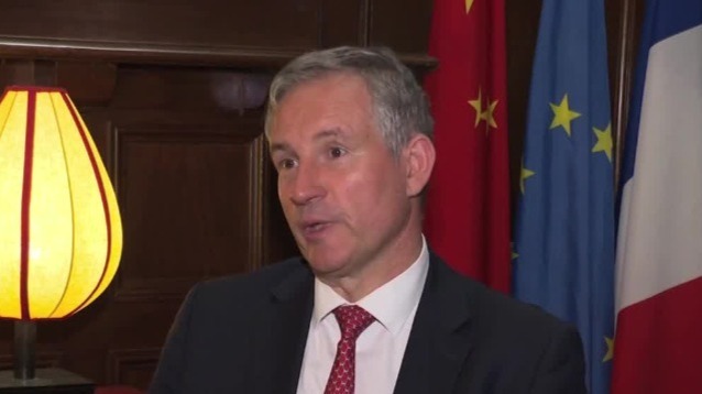 凤凰专访法国驻华大使：对中国有何期待？如何处理中美贸易问题？_凤凰网视频_凤凰网