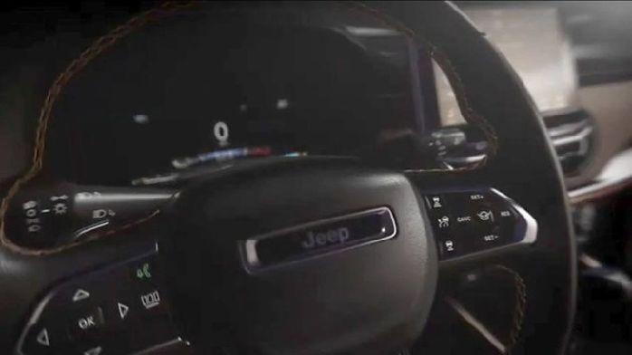 Jeep Commander七座SUV内饰预告图曝光 装载能力更强