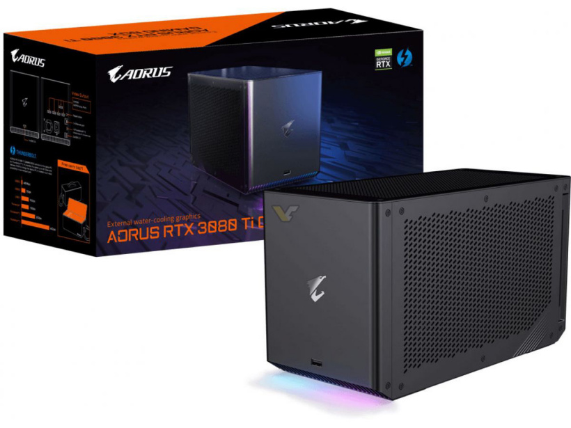 技嘉新款AORUS Gaming Box显卡盒曝光 搭载RTX 3080Ti_凤凰网