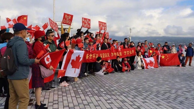 加拿大华人华侨庆祝中国国庆_凤凰网