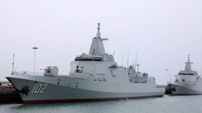 有了055，中国海军为何还要继续建造052D？_凤凰网