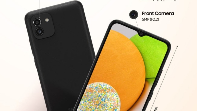 三星悄然发布Galaxy A03入门手机：3+32GB起 720P屏幕_凤凰网