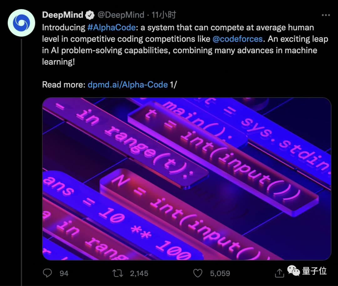 AlphaCode惊世登场：编程版“阿法狗”悄悄参赛，击败一半程序员_凤凰网