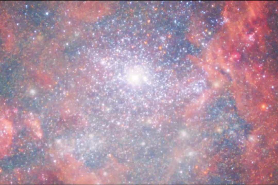 哈勃巨作，这就是NGC-1705，美丽的星系_凤凰网视频_凤凰网