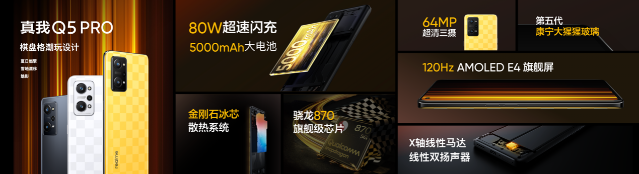 realme真我Q5 Pro发布：搭骁龙870支持80W闪充 售1899元起_凤凰网