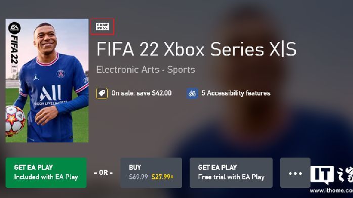 《战地 2042》《FIFA 22》出现 Game Pass 标志，有望入库 XGP_凤凰网