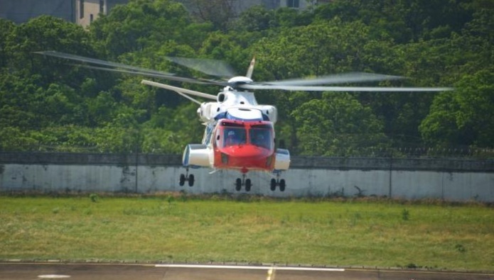 我国航空应急救援重要装备AC313A大型民用直升机首飞成功凤凰网湖北_凤凰网