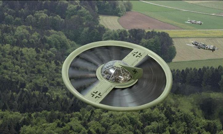 纳粹飞碟探秘：二战德国人确实认真研制过碟形飞行器_凤凰网